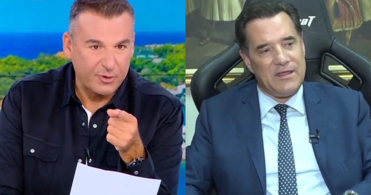 Γιώργος Λιάγκας: «Ο Άδωνις Γεωργιάδης το παράκανε με το μαλλί που έβαλε»