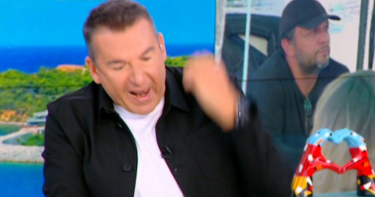 Ο Γιώργος Λιάγκας ξέσπασε στον αέρα για τον Βασίλη Μπισμπίκη: «Είσαι ...
