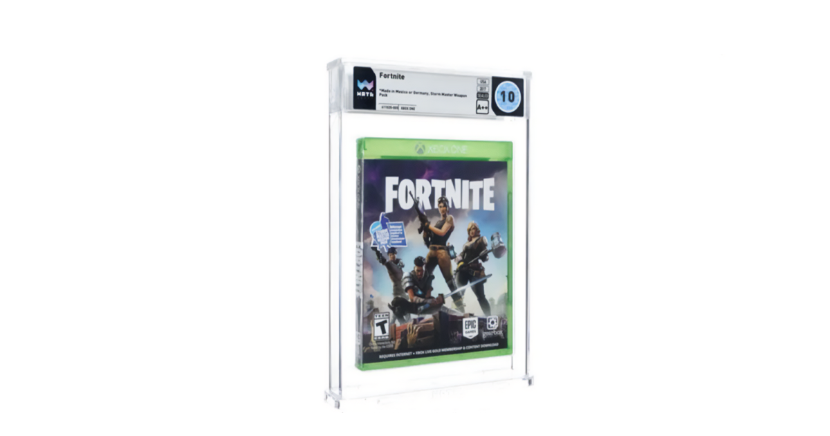 Hard copy του Fortnite από το 2017 πωλήθηκε έναντι 42.500 δολαρίων