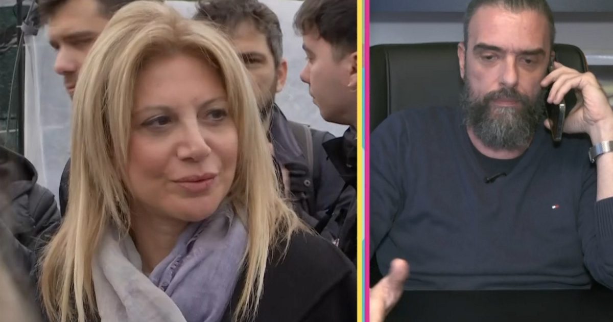 Σωτήρης Τσαφούλιας για Μαρία Καρυστιανού: «Ήταν σφάλμα η δήλωσή της και ...