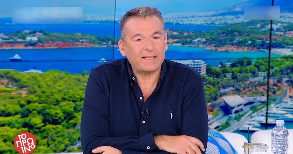 Γιώργος Λιάγκας: «Πιστεύω ότι ο Κώστας Τσουρός ήξερε για το κόψιμο της ...